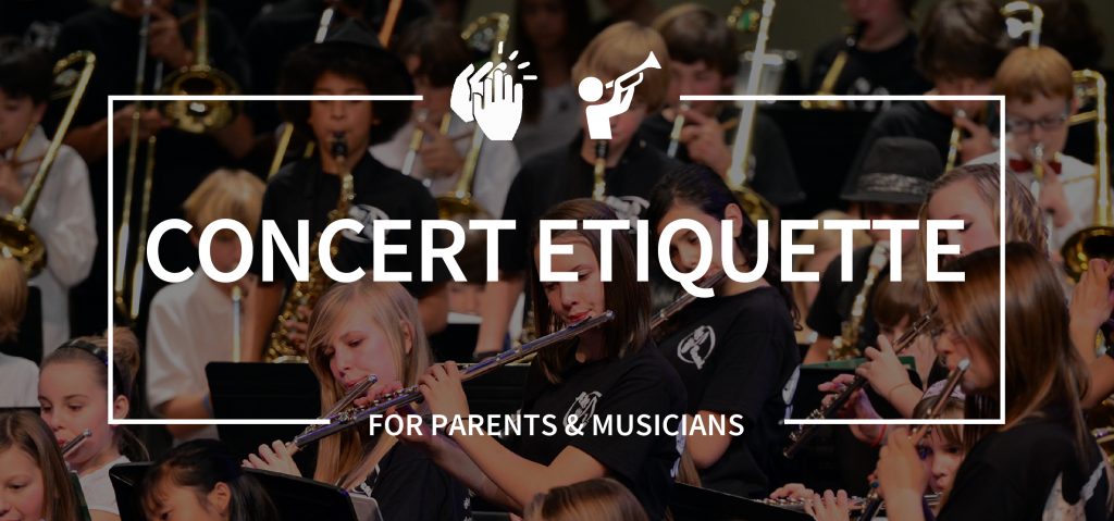 Proper Concert Etiquette for Parents & Musicians | Kincaid's is Music